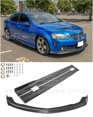 For 08-09 Pontiac G8 | Performance CARBON FIBER Front Lip Splitter ...