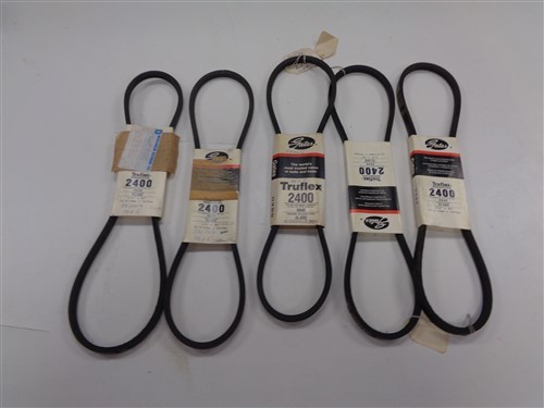 GATES TRUFLEX 2400 / 4L400 V - BELT 1/2" X 40" SET OF (5) | eBay