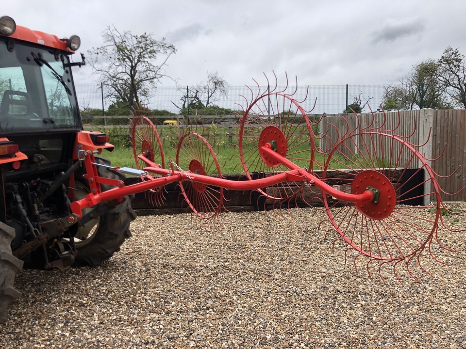 Acrobat Hay and Straw Rake 4 wheel MSE230ACR4 | eBay UK