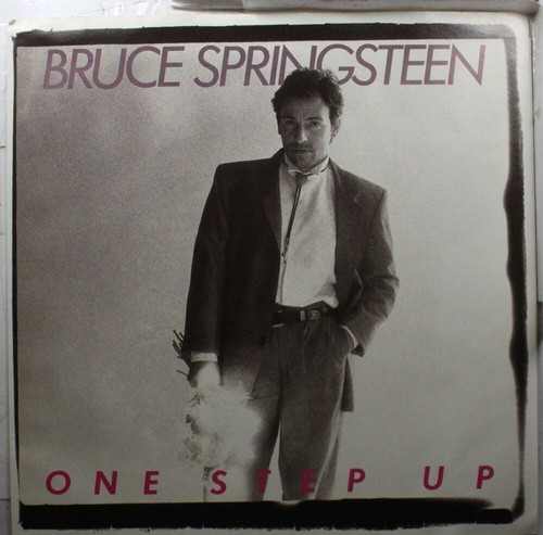 Rock Picture Sleeve 45 Bruce Springsteen - One Step Up / Roulette On ...
