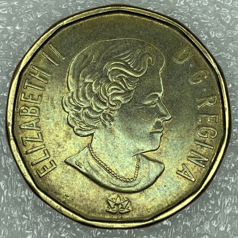 🇨🇦 Canada 1 Dollar Coin Loonie 150th Anniversary of Canada, 2017 ...