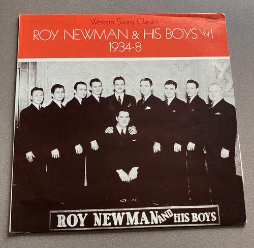ROY NEWMAN: And His Boys, Vol. 1: 1934-38 ORIGINAL 12" LP 33 RPM ...