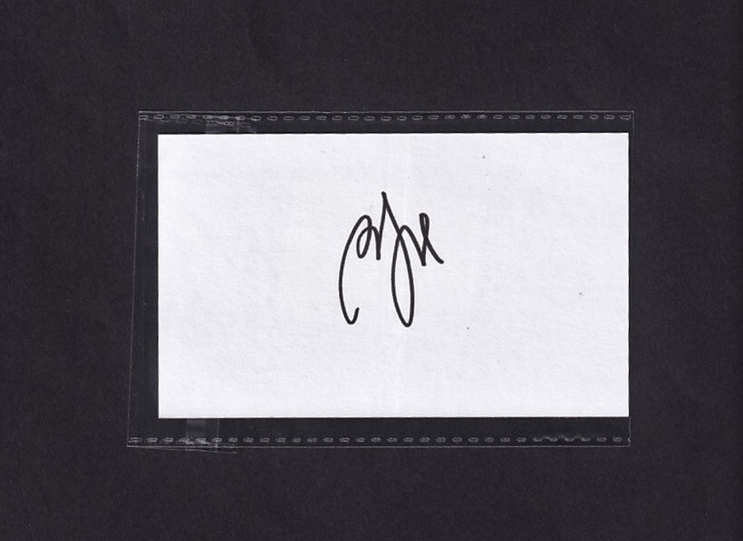 Billy Joel Hand Signed Autograph Index Card 3x5 COA | eBay