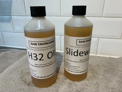 H32 Oil and Slideway Oil compatible with Myford lathes Super7 ML7 ML10 ...