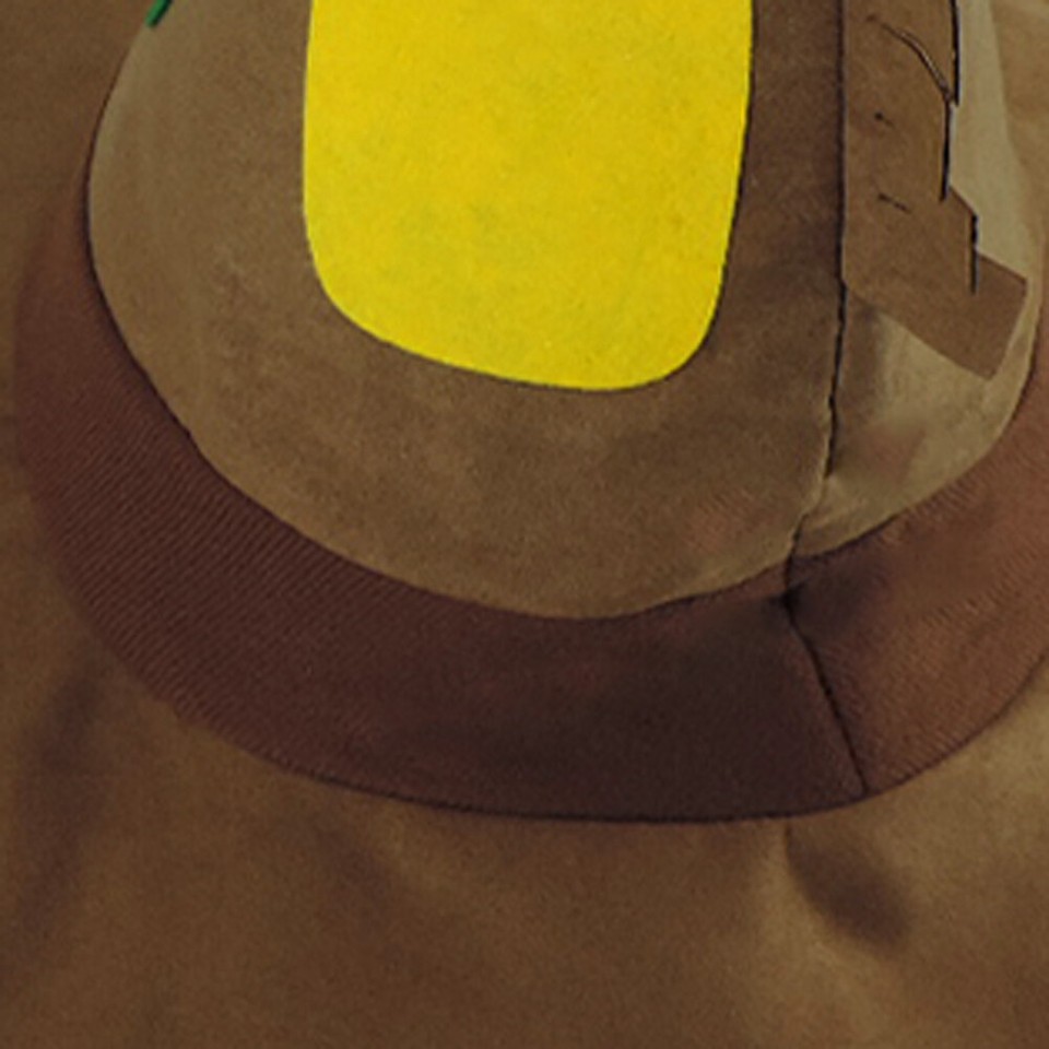 Pointed Raggedy Look Hillbilly Scarecrow Patched Costume Hat with ...