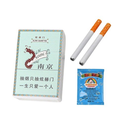 Bubble Cigarette Stress Relief Toy Fun Fake Cigarette Mini Bubble ...