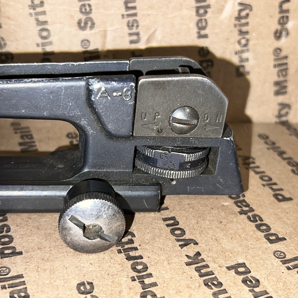 Carrying Handle Rear Sight Military Surplus Anchor Harvey A Forge ...