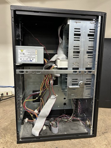 Vintage Full Height Black ATX Computer Tower Case - READ | eBay