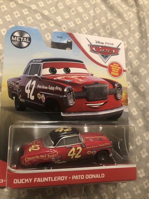 Disney Pixar Cars Ducky Fauntleroy Cheerio Pato Donald 42 Metal Series ...