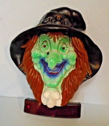 Animated Motion Activated Talking Plastic Witch Battery Operated | eBay