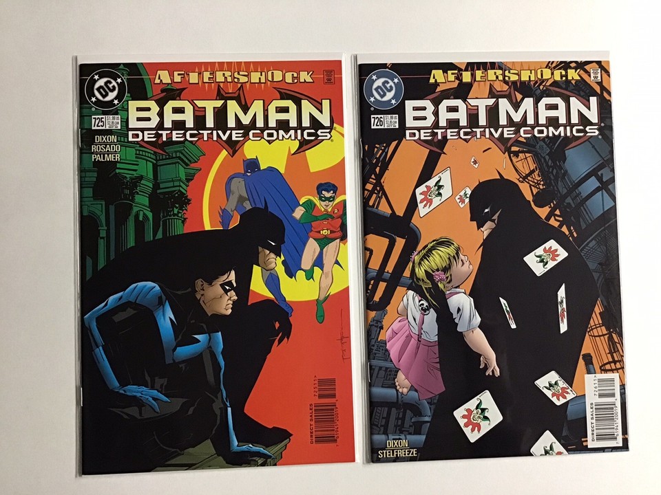 Detective Comics #725 & #726 NM (1998) DC Batman Aftershock UNREAD HIGH ...