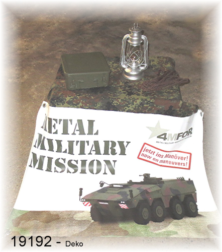 Märklin 19192 4MFOR Metal Military Mission Dekoration #Neu in OVP ...