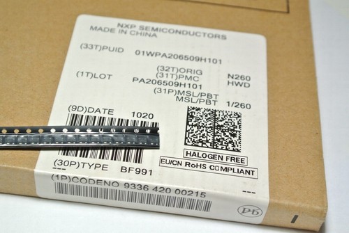 BF991 NXP MOSFET N-CH 20V 0.02A 4-Pin SOT143B ___ Transistor MOSFET N ...