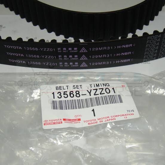 Toyota 2L 2LTE 3L 5L 5LE Engine Timing Belt | 13568-YZZ01 | Genuine OEM ...
