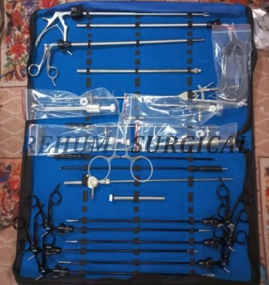 28 Pcs Set German Grade Laparoscopic Surgery Set Laparoscopy Endoscopy ...