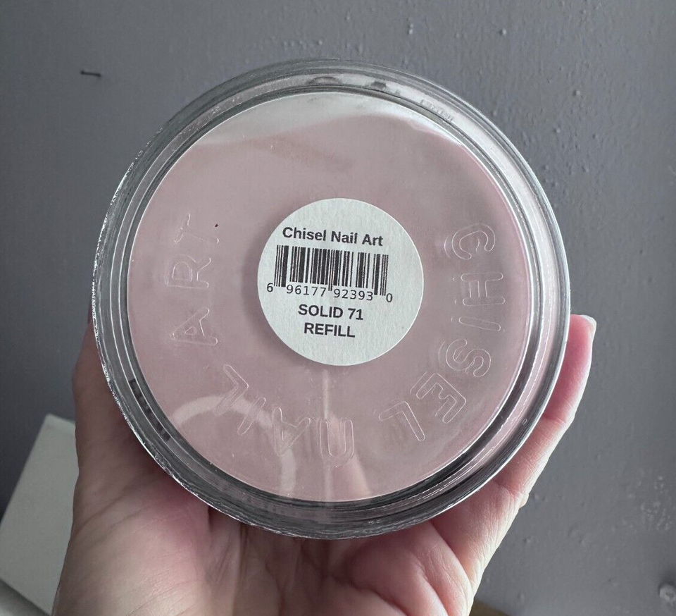 Chisel Nail Art 2 in 1 Acrylic & Dipping Powder 12 Oz - Solid 71 | eBay