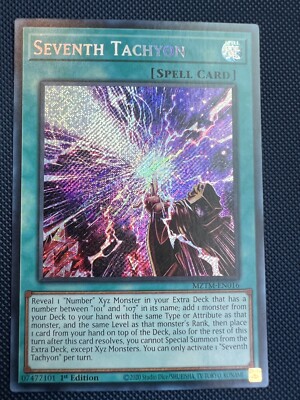 Yugioh Seventh Tachyon MZTM-EN016 Secret Rare 1st Edition NM | eBay