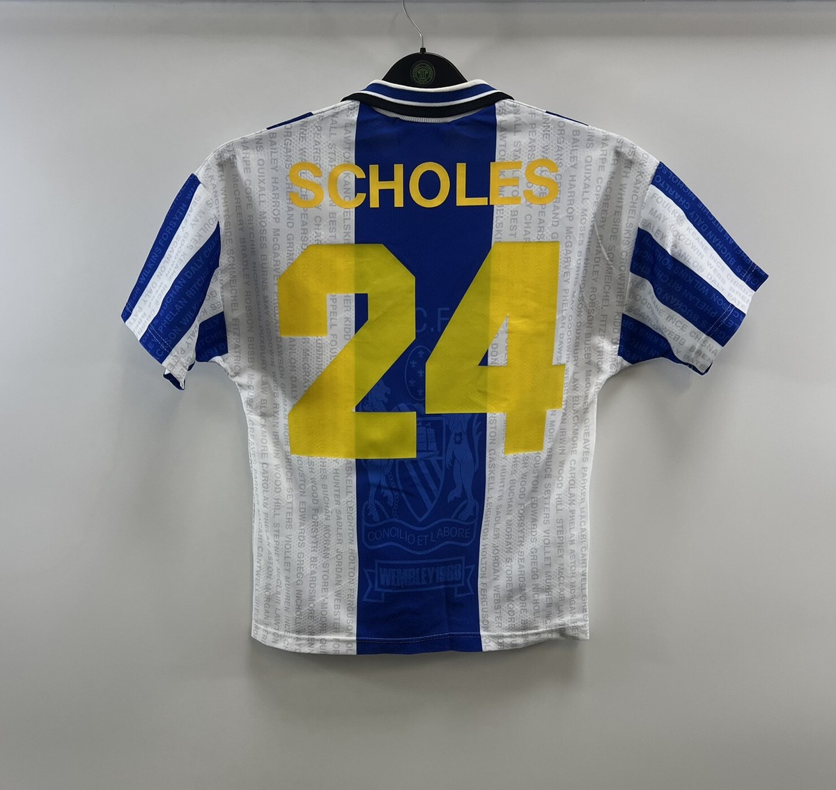 Manchester United Scholes 24 Third Football Shirt 1994/96 Manchester United Scholes 24 Third Football Shirt 1994/96