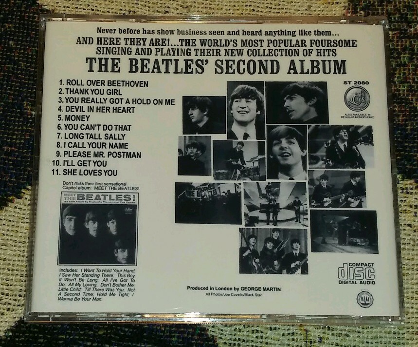 THE BEATLES Second Album on CD-Stereo U.S. Capitol! | eBay