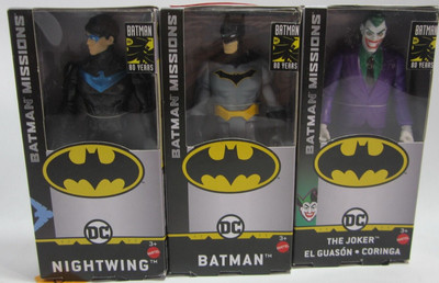 Batman Missions Action Figures Complete Set - THE JOKER NIGHTWING ...