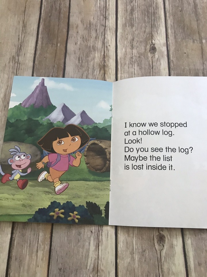 Dora the Explorer Phonics Reading Program Dora's Lost List Short O Book | eBay