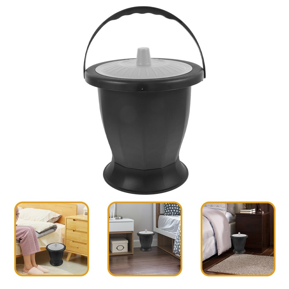 Urinal Sanitary Supplies Urine Pot Stainless Portable Potty Adult | eBay UK
