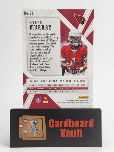 2020 Phoenix Kyler Murray #23 58/75 | eBay