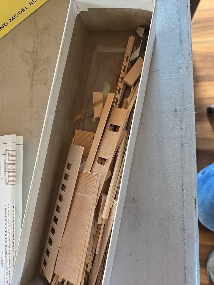 NORTHEASTERN SCALE MODELS HP-2 OPEN PLATFORM COMBINE WOOD PASSENGER CAR ...