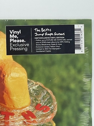NEW The Beths Jump Rope Gazers Canary Yellow VINYL ME PLEASE Record LP ...