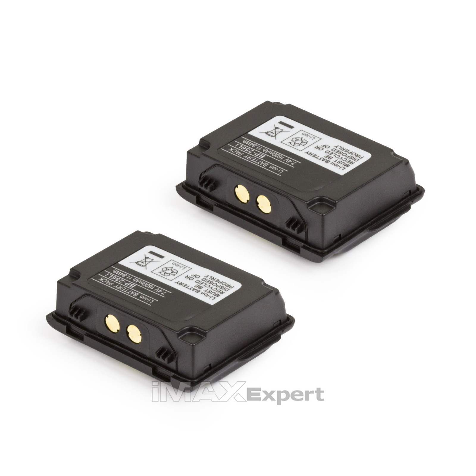 2 x 1600mAh BP-256 Battery for ICOM IC-92AD IC-E92D ID-92 Dual Band ...