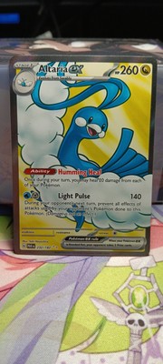 Altaria ex (232/182) Full Art Ultra Rare Pokemon TCG SV04 Paradox Rift ...