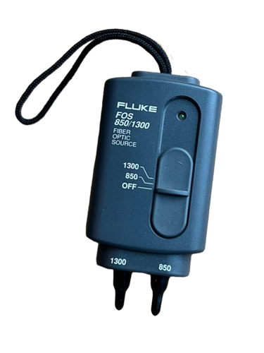 FLUKE FOS 850/1300 Fiber Optic Meter / Light Source - FOS 850/1300 | eBay