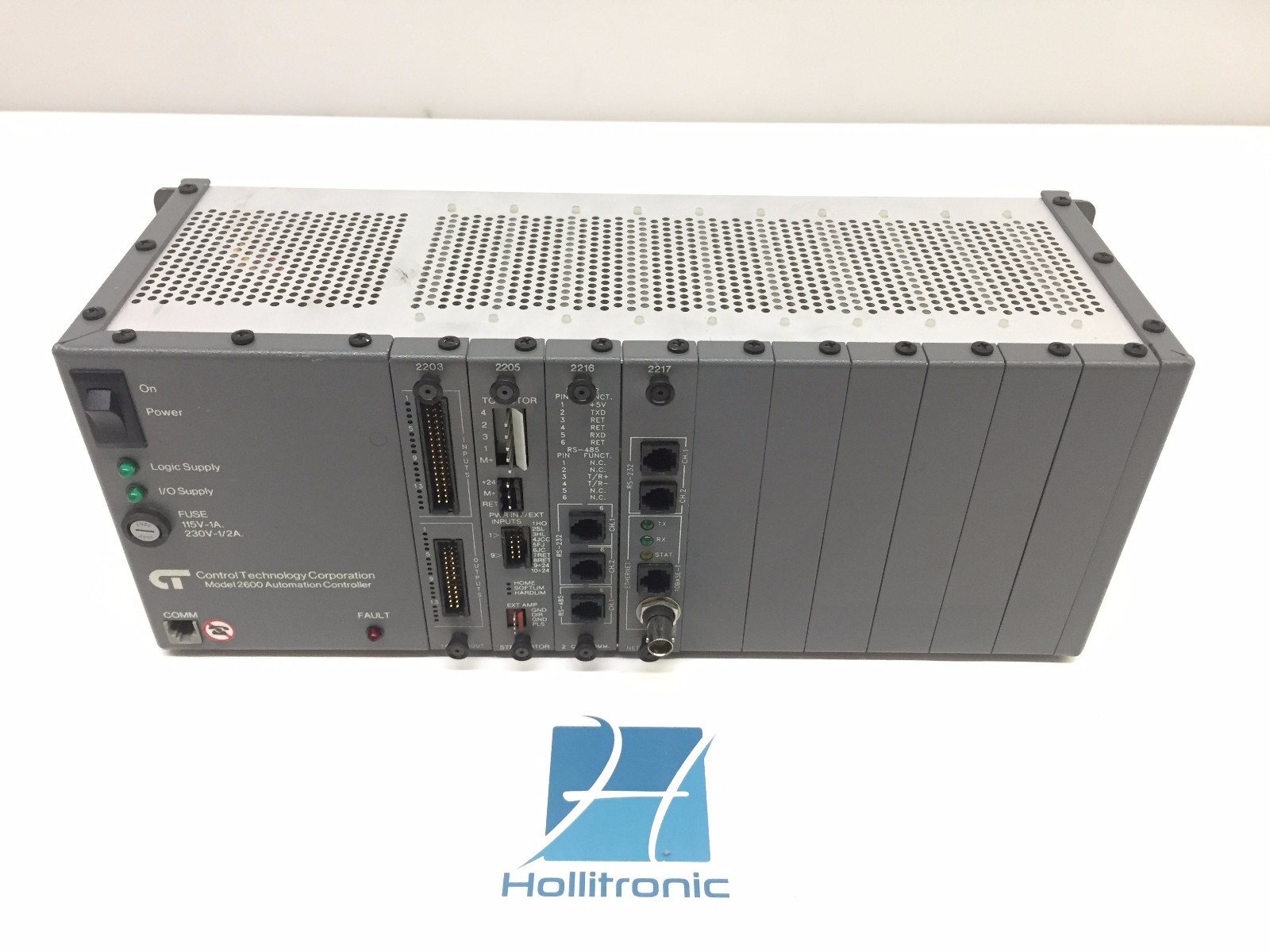 CTC 2600 Automation Controller w/ 2203, 2205, 2216, 2217 Modules 2600XM ...