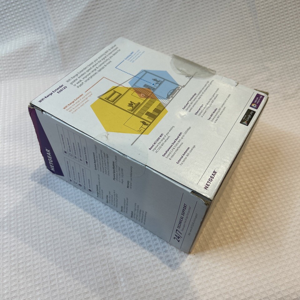 NETGEAR AC1200 Wi-Fi Range Extender - Essentials Edition Mode EX6120 ...