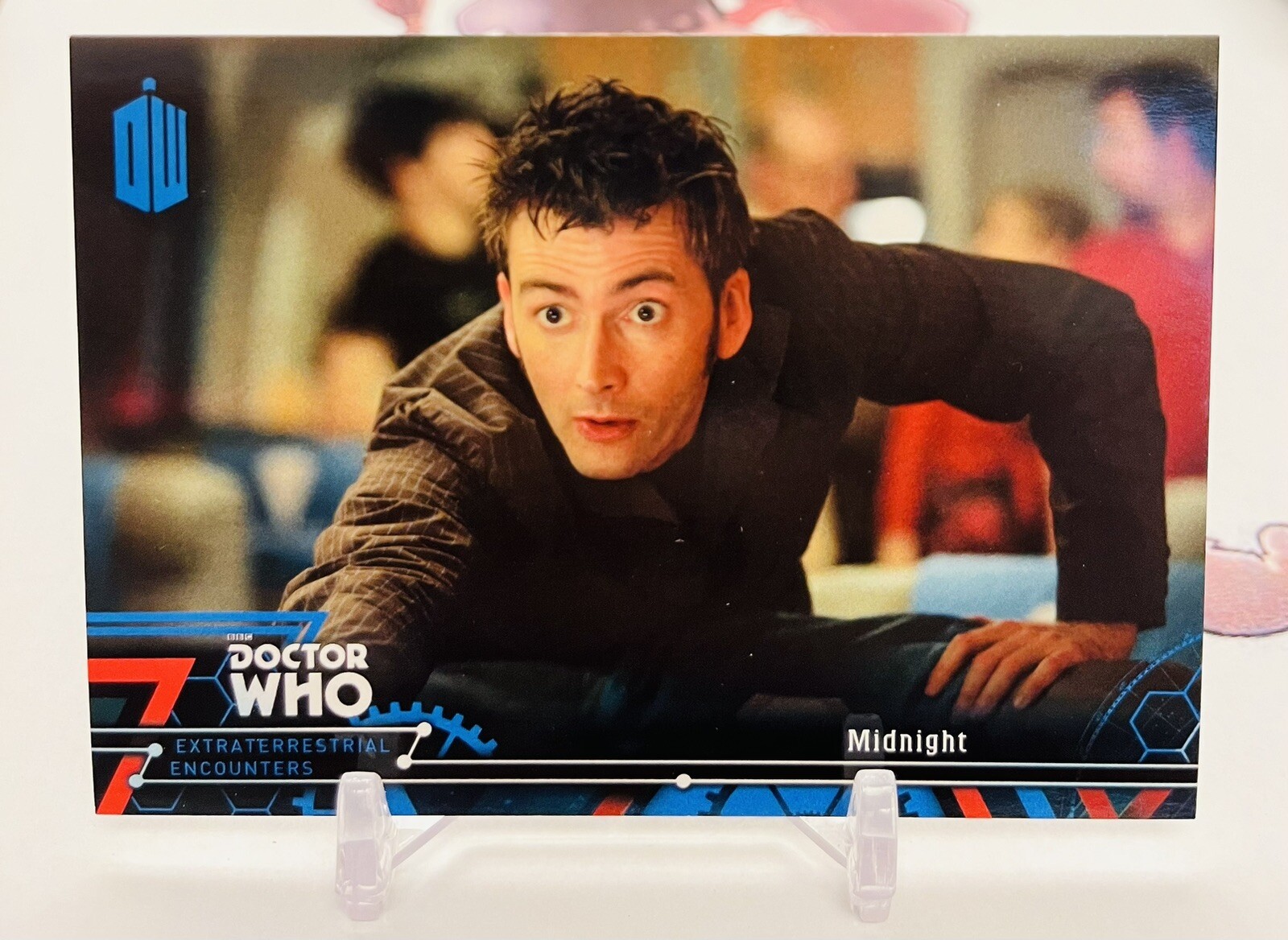 2017 Topps Doctor Who Extraterrestrial The Tenth Doctor Card 81 Blue ...