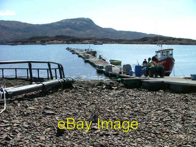 Photo 6x4 Pontoon at Heaste The pontoon belongs to the Fish Farm on ...