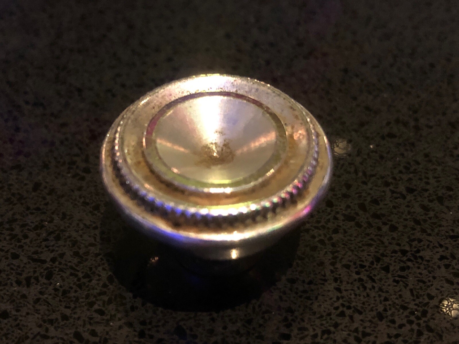 _44 Car Radio Button Knob Metal Chrome Help Identify | eBay