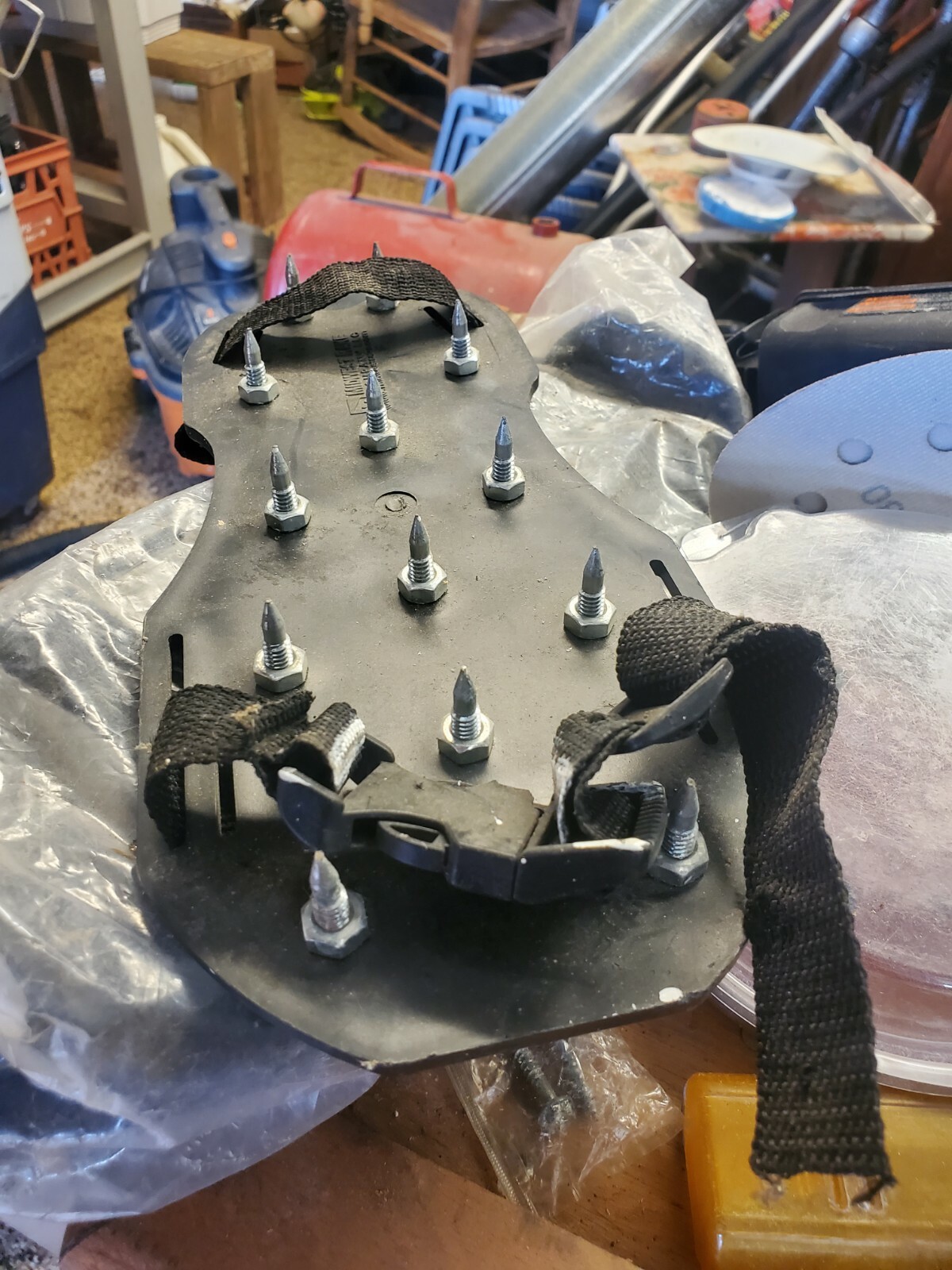 Midwest Rake Spike Shoes 46106, 3/4" Sharp Spikes, Black, 1 pair | eBay