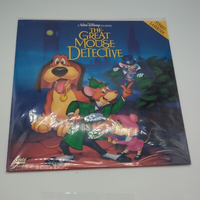 The Great Mouse Detective Disney (Laserdisc) Digital Sound | eBay