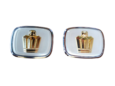 TOYOTA CROWN SIDE ROOF PILLAR EMBLEM CROWN LOGO BADGE GENUINE 1 pair ...