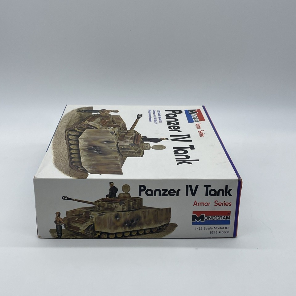 1972 Monogram Armor Series Panzer IV Tank Model Kit | eBay
