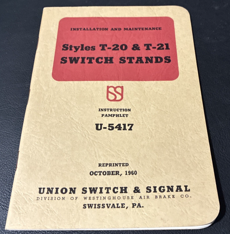 Union Switch & Signal Switch Co. & other RR Signal Matter B&O NYC PRR ...