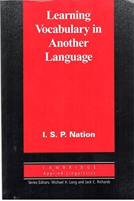 Learning Vocabulary in Another Lang... by I. S. Paul Nation Paperback ...