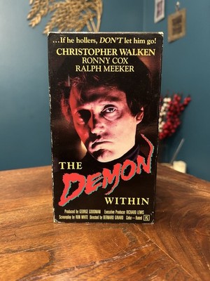 The Demon Within (VHS) - Horror - Christopher Walken | eBay