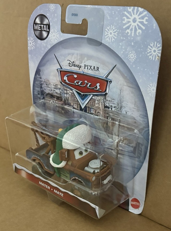 Disney Pixar Cars Holiday Christmas Mater 2021 With Green Hat New ...