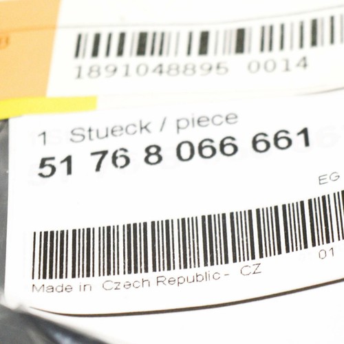 NEW BMW 3 F80 M3 ENGINE HOOD LEFT SEALING 51768066661 8066661 OEM | eBay