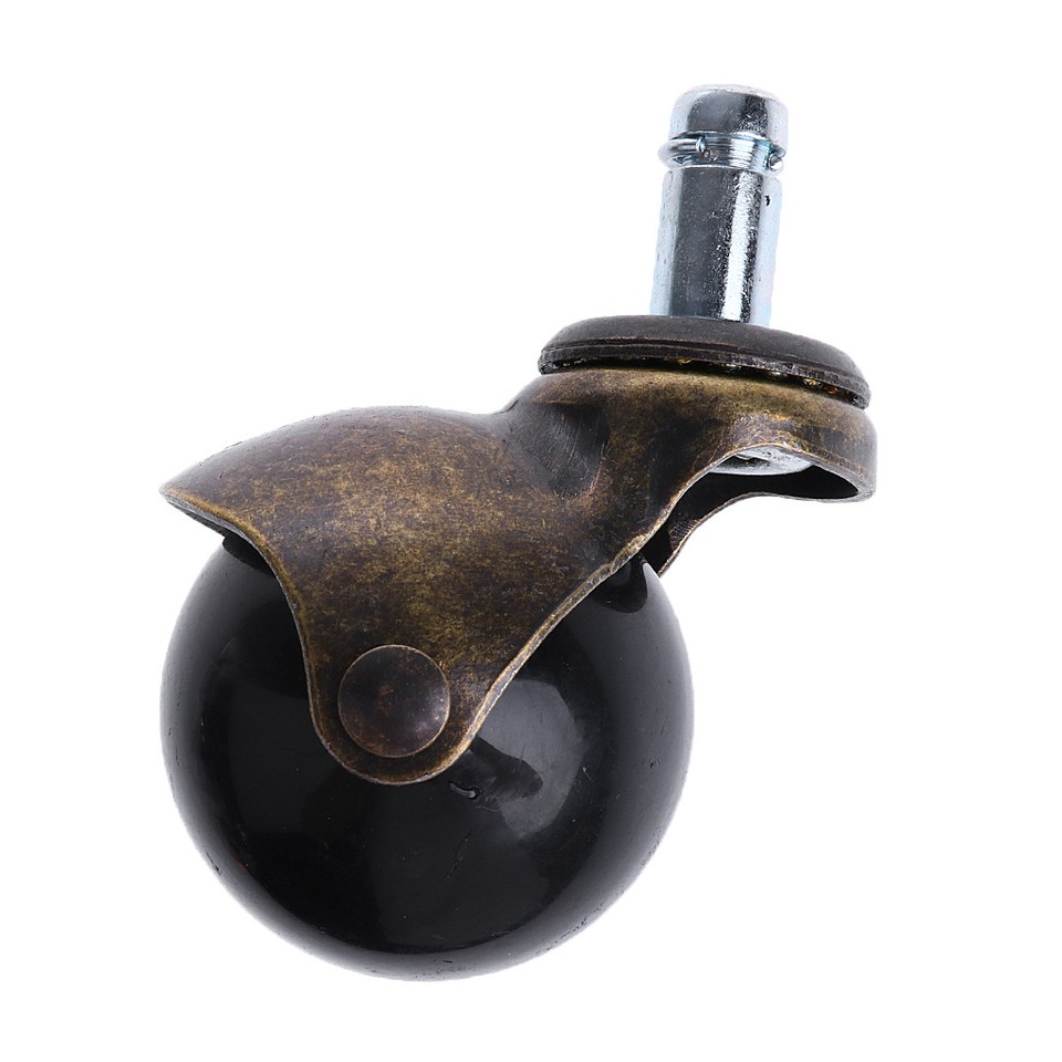 2'' Antique Copper Ball Caster Office Chair Caster Wheels Antique Brass ...