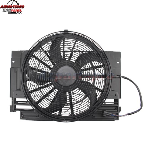 New A/C AC Blade Radiator Condenser Cooling Fan fit 00-06 BMW X5 E53 ...