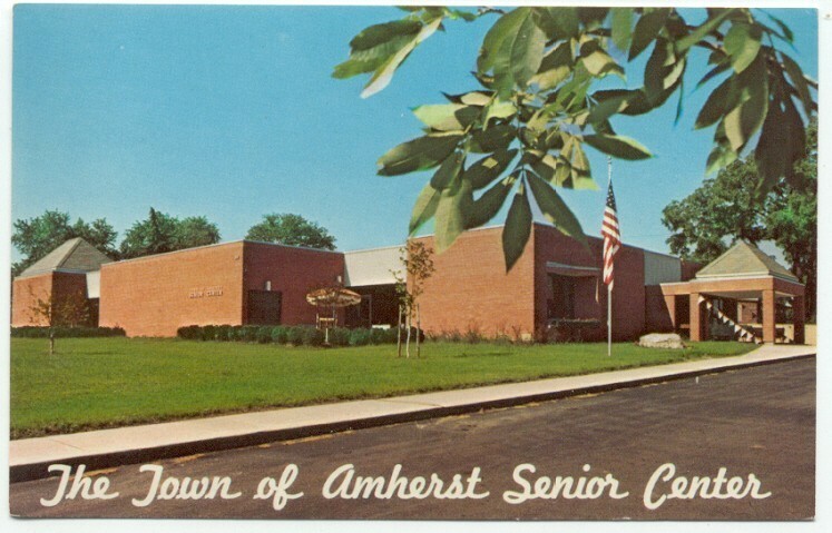 Amherst NY Senior Center Postcard New York | eBay