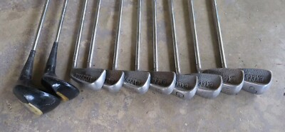 Vintage Spalding Executive Golf Club Set 1,5 Woods 3 Iron-Pitching ...